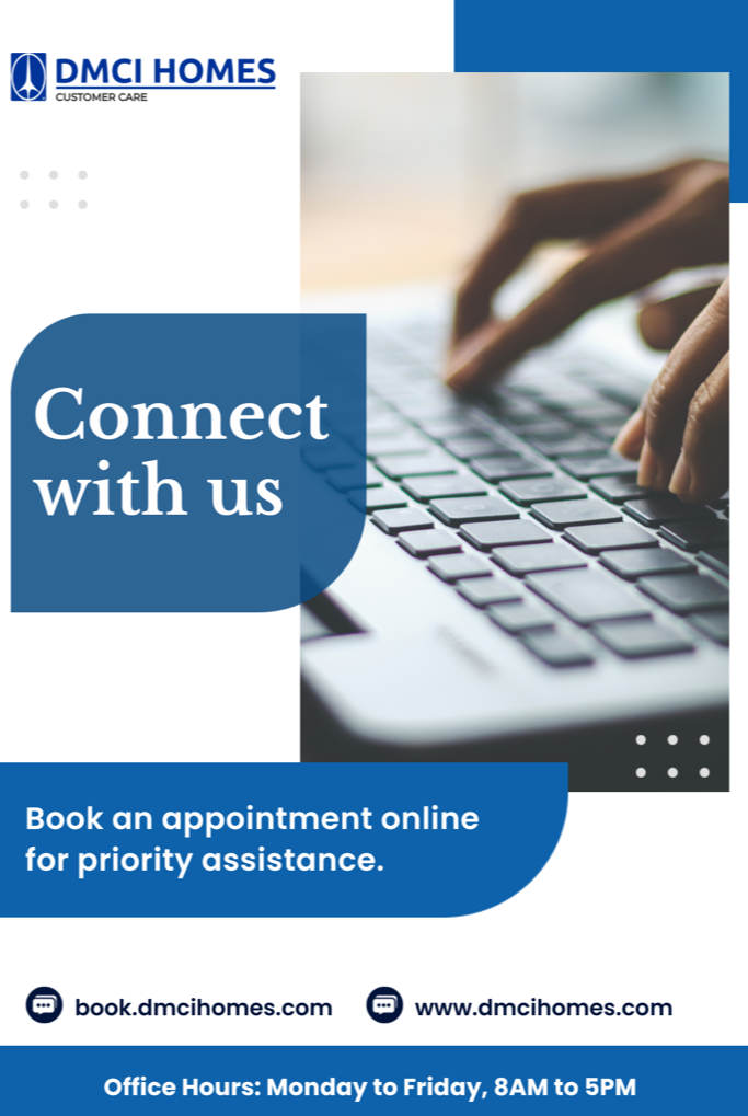 Connect with us! Book an appointment online for priority assistance.