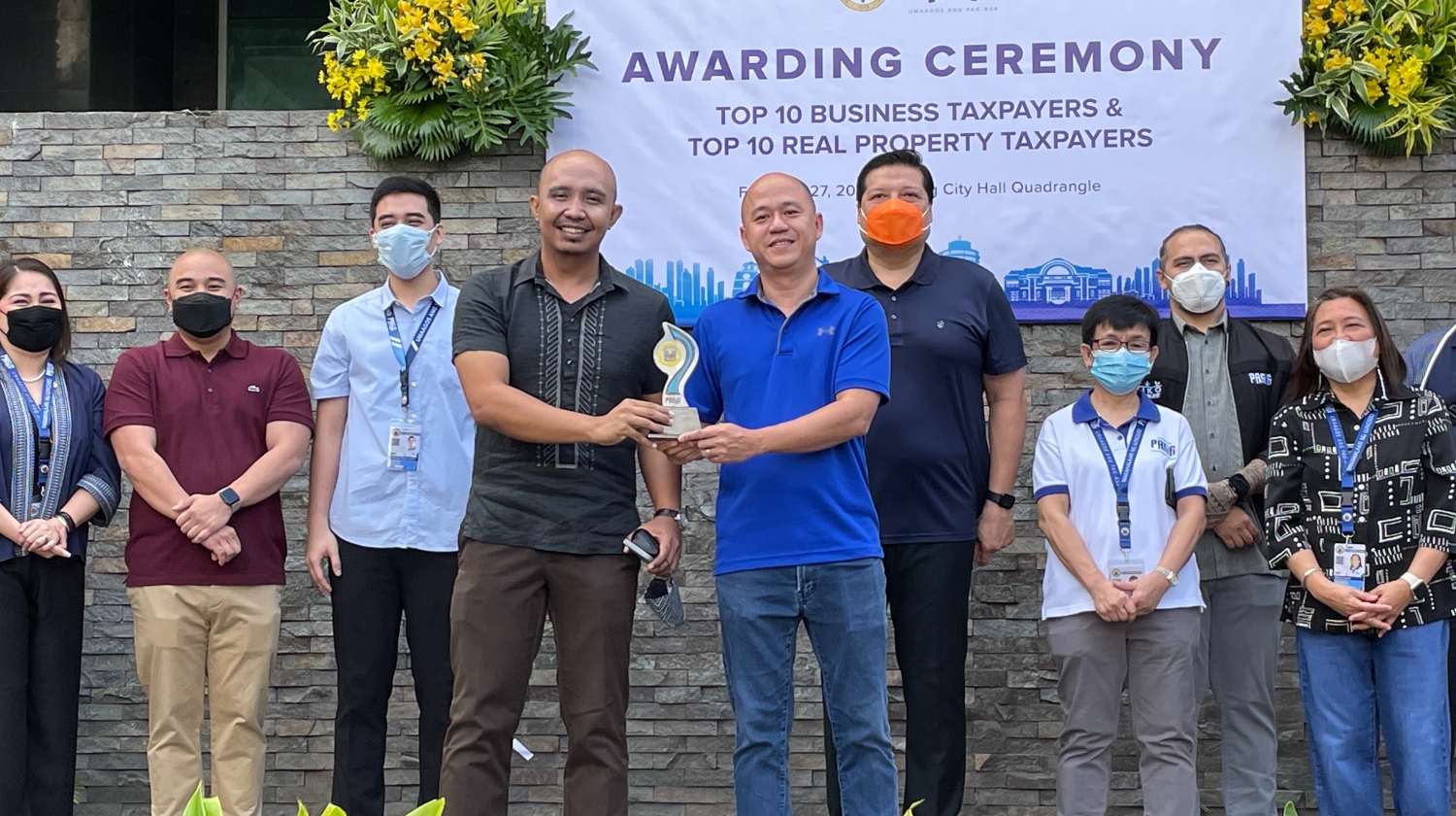 DMCI Homes receives Pasigâ s top taxpayer awards for second straight year
